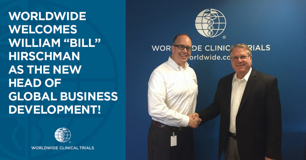 Worldwide Clinical Trials Selects William “Bill” Hirschman As New Head ...
