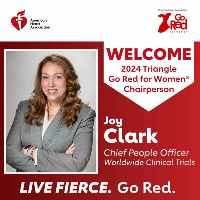 Joy Clark to lead Triangle Go Red for Women Movement